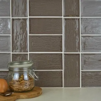 Almond Rustic Metro Tiles | Walls and Floors