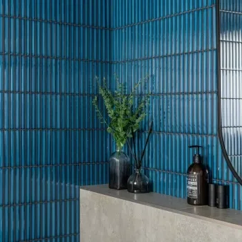 Spirit Ocean Mixed Blue Kitkat Mosaic Porcelain Wall Tiles | Walls and ...