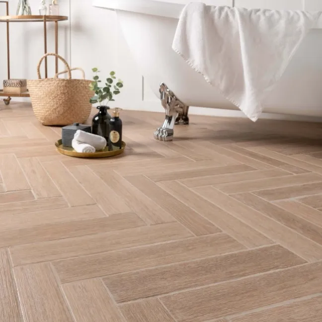 Bonsai Hazel Wood Effect Porcelain Floor Tiles | Walls & Floors