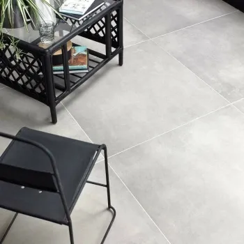 Optimum Anthracite Stone Effect 20mm Porcelain Paving Slabs