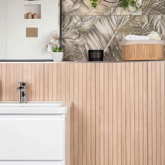 Nature's Way Wood Slat Decor Ceramic Wall Tiles | Walls & Floors