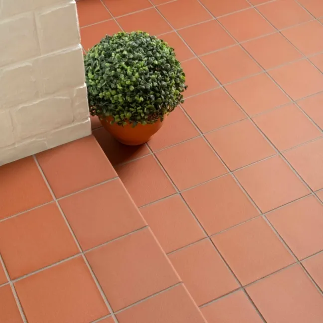 Aragon Terracotta R.E 15x15 Red Quarry Tile | Walls and Floors
