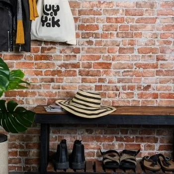 Rustic Masonry Brown Brick Effect Wall Tiles | Walls & Floors