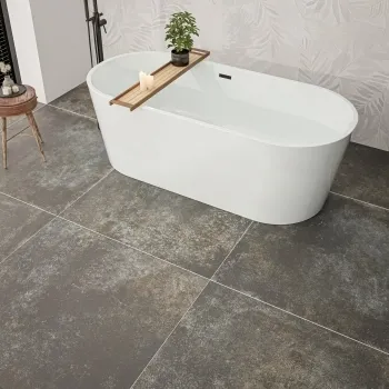 Ambleside Grey Matt Stone Effect Wall and Floor Tiles | Walls & Floors