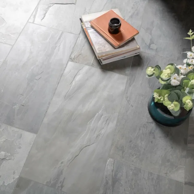 Mahal Grey Brushed Slate Tiles | Walls and Floors tiles