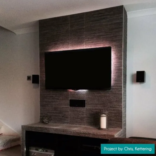 Waterfall Textured Marron Tiles | Walls and Floors