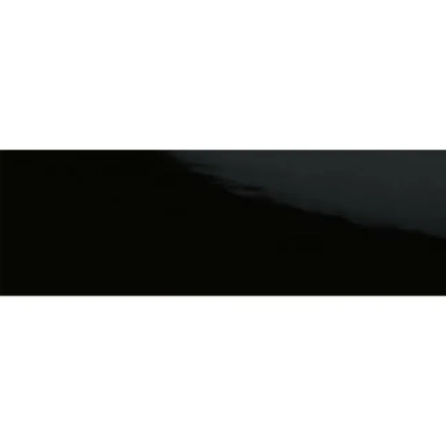 Rhian 30x10 Black Gloss Tiles | Walls and Floors