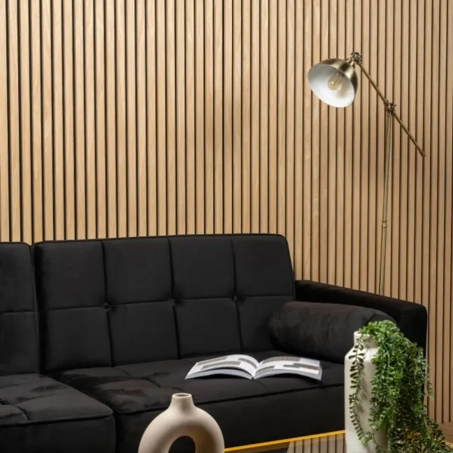 Trepanel® Oak Acoustic Wood Slat Panels | Walls & Floors