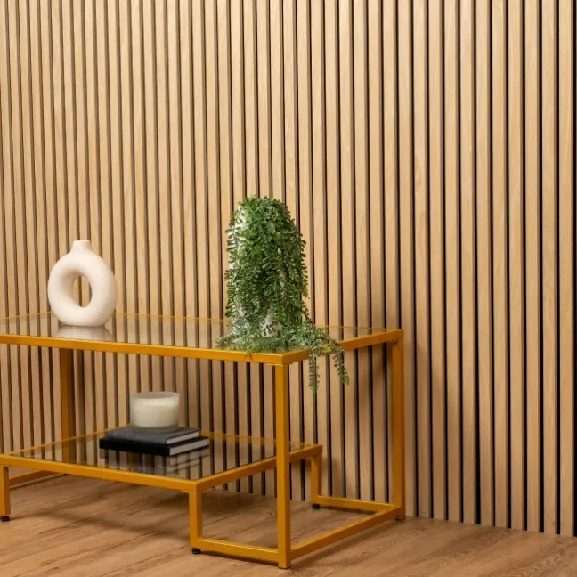 Trepanel® Oak Acoustic Wood Slat Panels | Walls & Floors