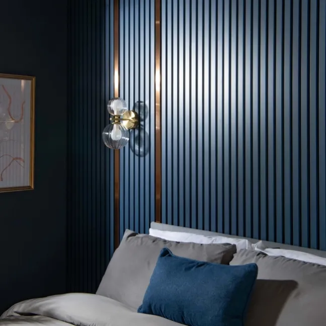 Trepanel® Brushed Copper Decorative Acoustic Slat Cover