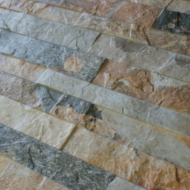 Vesuvius Light Rustic Split Face Effect Tiles | Walls and Floors