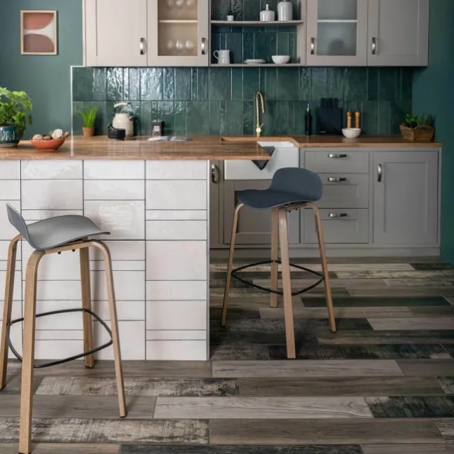 Rumba Rustic Porcelain Wood Effect Tiles | Walls and Floors