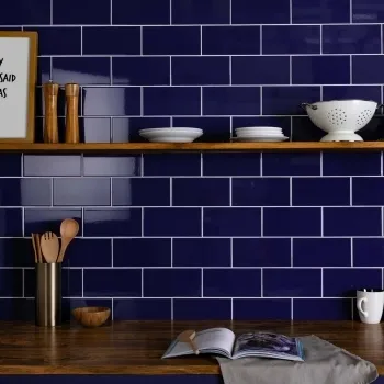 Blue Metro Tiles | Low Prices, Fast Delivery | Walls and Floors