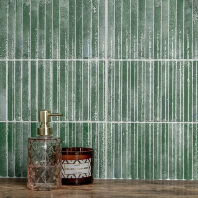 Meraki Kitt-Kat Turquoise Ceramic Wall Tiles | Walls and Floors