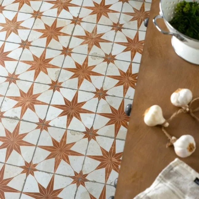 Scintilla Paprika Tiles | Walls and Floors