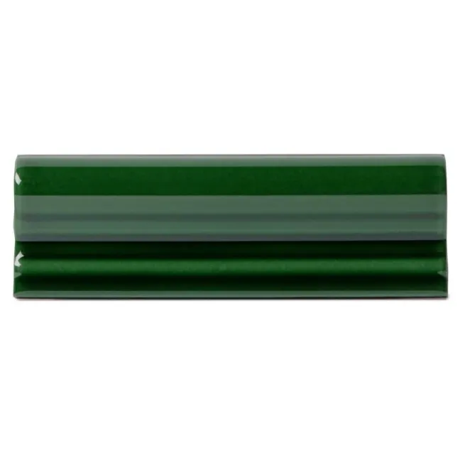 Capsule® Victorian Green Gloss Border Wall Tiles | Walls & Floors