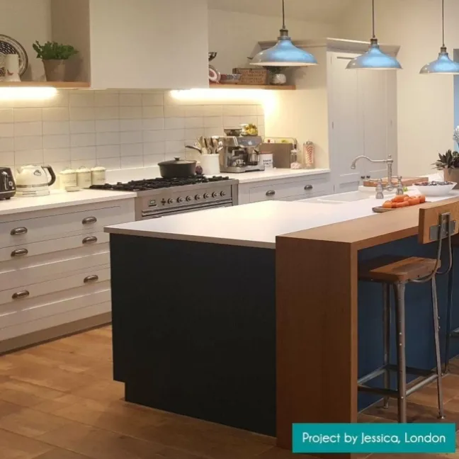 Flat Chalk Farm White Matt 200x100 Tiles | Walls and Floors