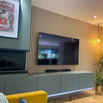 Trepanel® Oak Acoustic Wood Slat Panels | Walls & Floors