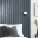 Trepanel® Carbon Grey Acoustic Wood Slat Panels | Walls & Floors