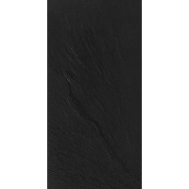 Valley Black Slate Effect Wall & Floor Tiles