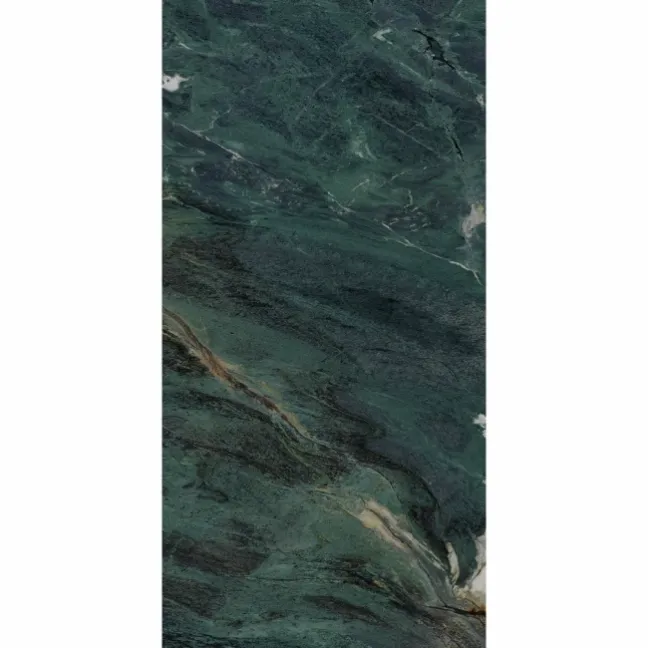 Deluxe Green Polished Marble Effect Wall and Floor Tile | Walls & Floors