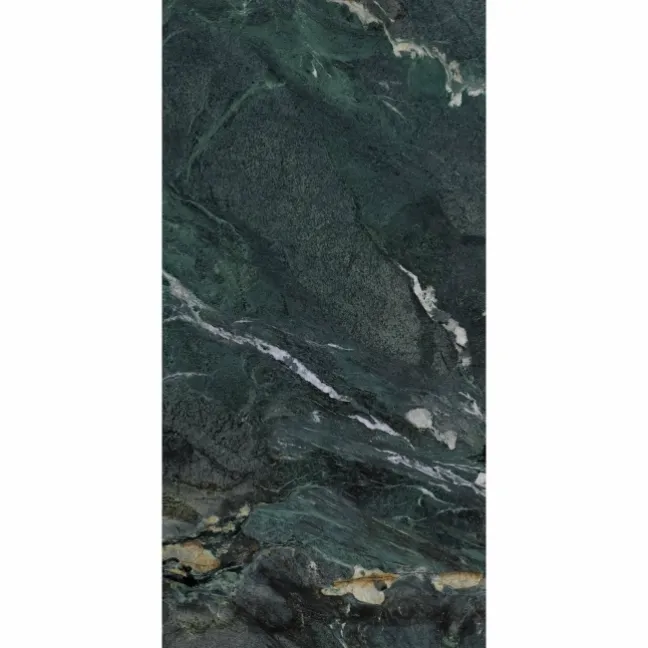 Deluxe Green Polished Marble Effect Wall and Floor Tile | Walls & Floors