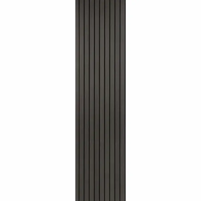 Trepanel XL® 3m Noir Black Wide Acoustic Wood Slat Panels