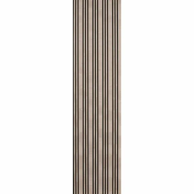 Trepanel Design® Multi-Width Beige Beech on Black Felt Acoustic Wood ...