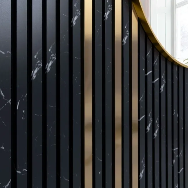 Trepanel® Brass Decorative Acoustic Slat Cover