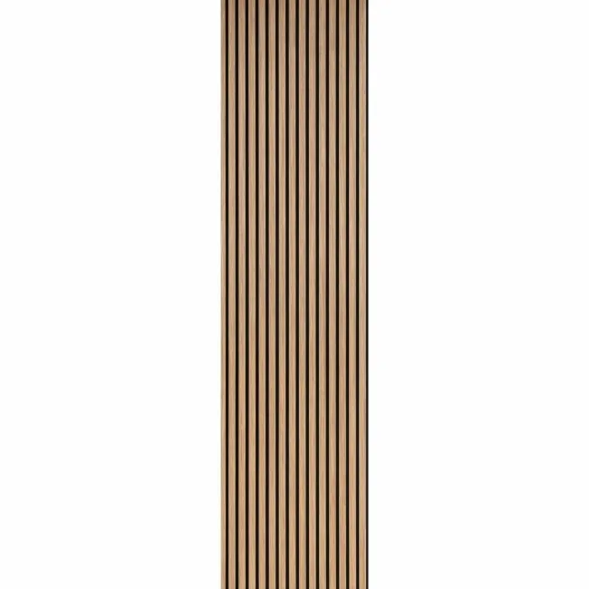 Trepanel® Smoked Oak Acoustic Wood Slat Panels | Walls & Floors
