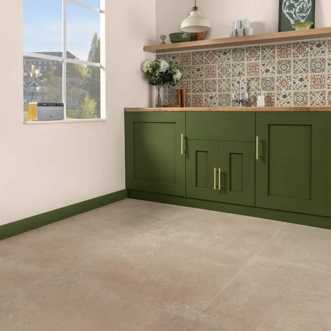 Lucy Floweret Embossed Gloss Decor Wall Tiles | Walls and Floors