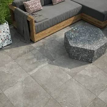 Flint Natural Slate Effect Porcelain Tiles