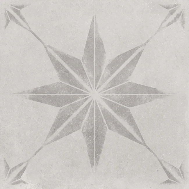 Star Patterned Porcelain Leinz Estrella Paving Slab | Walls & Floors