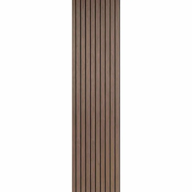 Trepanel XL® 3m Walnut Brown Wide Acoustic Wood Slat Panels