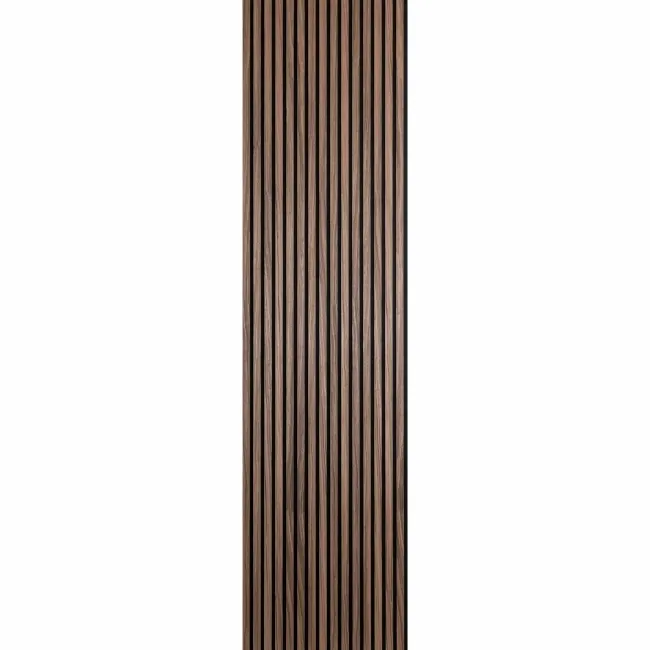Trepanel® Autumn Brown Acoustic Wood Slat Panels | Walls & Floors
