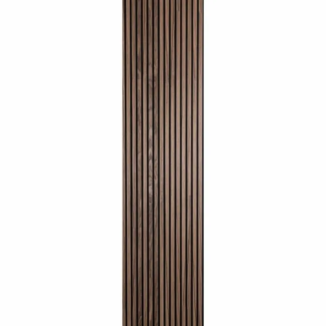 Trepanel® Autumn Brown Acoustic Wood Slat Panels | Walls & Floors