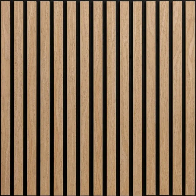 Trepanel® Oak Square Acoustic Wood Slat Panels | Walls & Floors