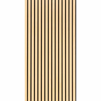 Trepanel® Oak Half Wall Acoustic Wood Slat Panels | Walls & Floors