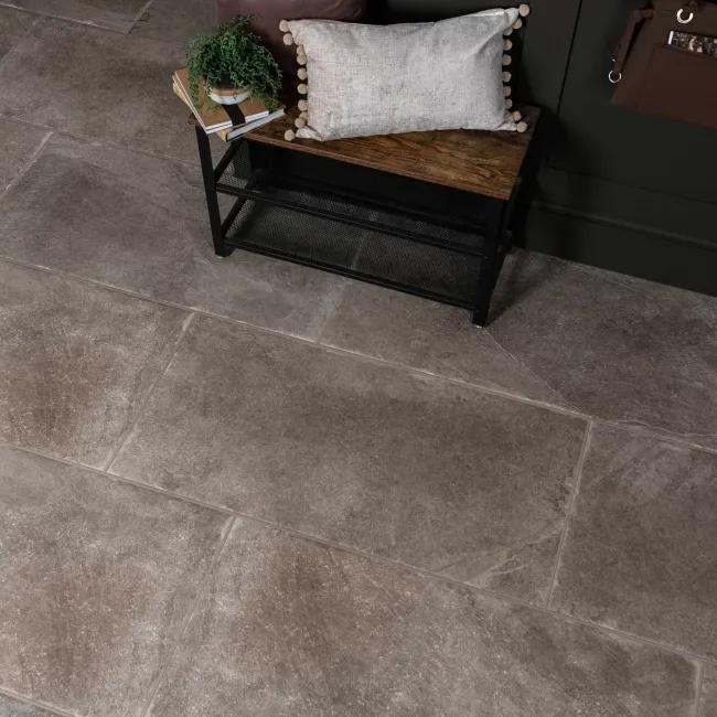 Bronte Country Brown Stone Effect Floor Tiles | 960x480mm