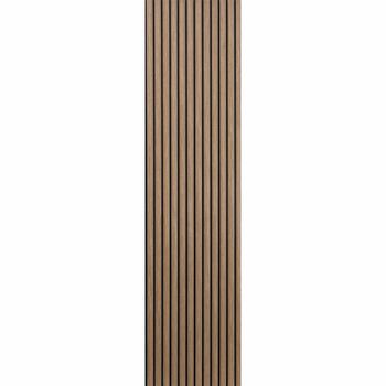 Trepanel Design® Curve Smoked Oak Acoustic Wood Slat Wall Panels ...
