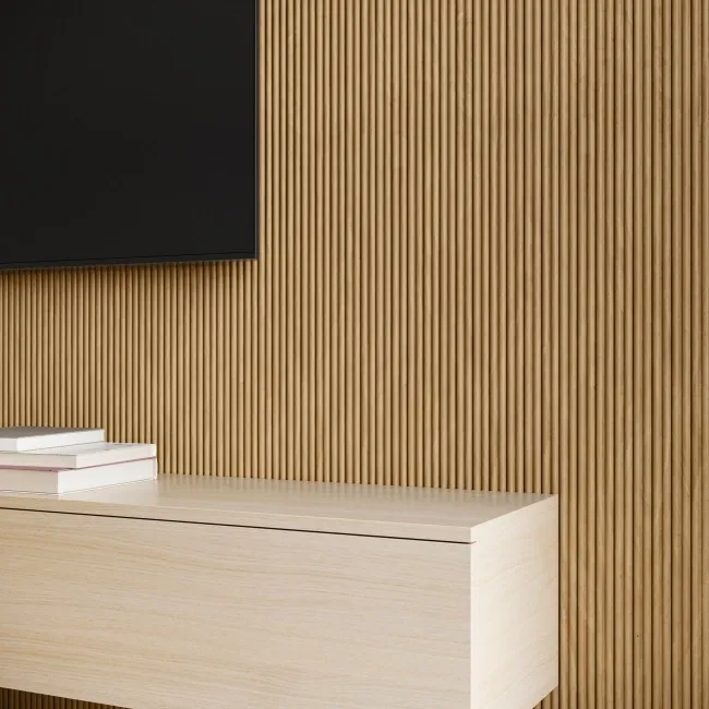 Trepanel Flex Oak Flexible Wood Panels 2400x300 | Walls and Floors