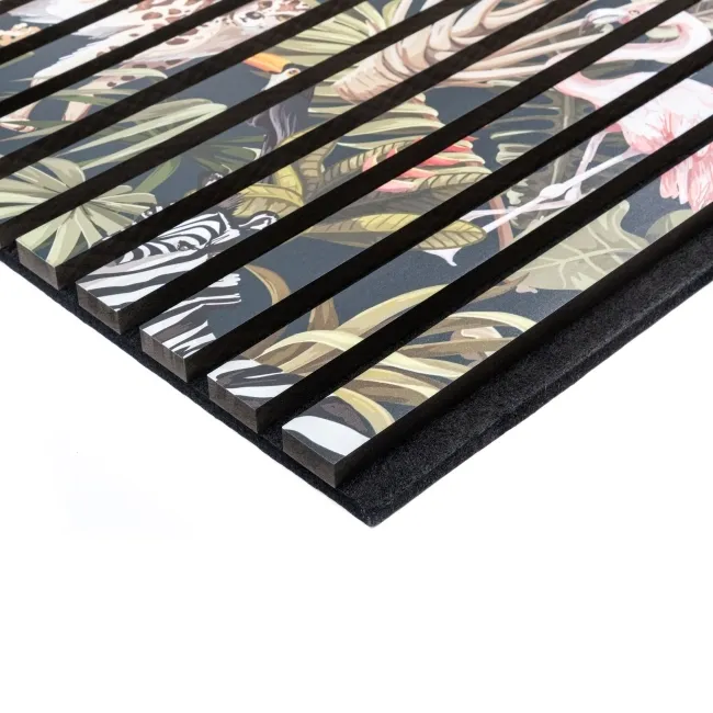 Trepanel Tropical Jungle Acoustic Wood Wall Panels | Walls and Floors