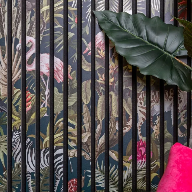 Trepanel Tropical Jungle Acoustic Wood Wall Panels | Walls and Floors