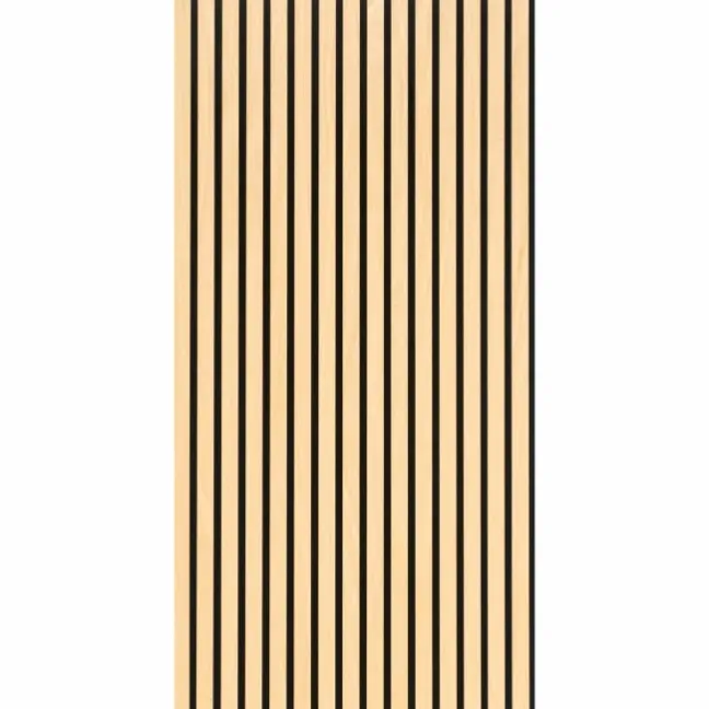 Trepanel® Oak Half Wall Acoustic Wood Slat Panels | Walls & Floors